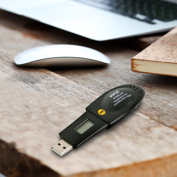Pyle Barometric Pressure, Temperature and Humidity USB Data-Logger ...