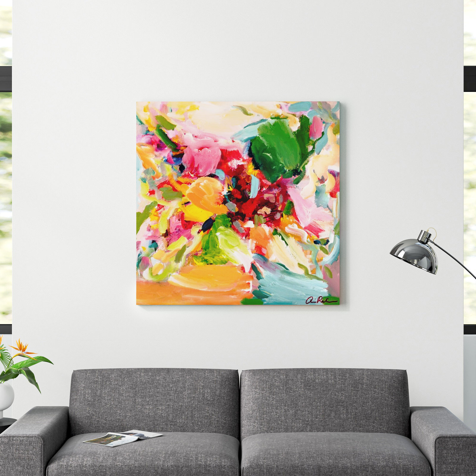 Wade Logan® French Macarons Framed On Canvas by Amira Rahim Print ...