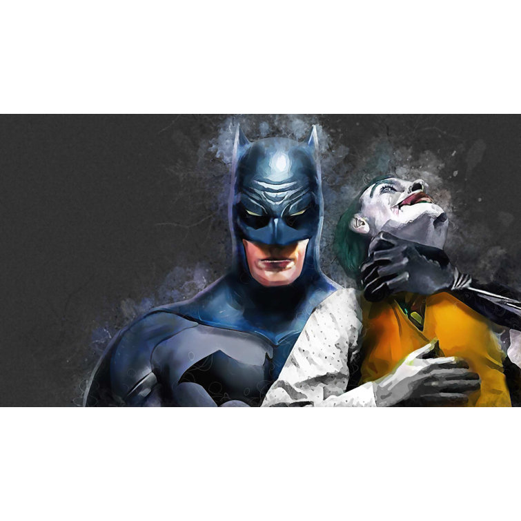 The Shizzle Batman Holding Joker 2 Heroes and Villains Collection - Art ...