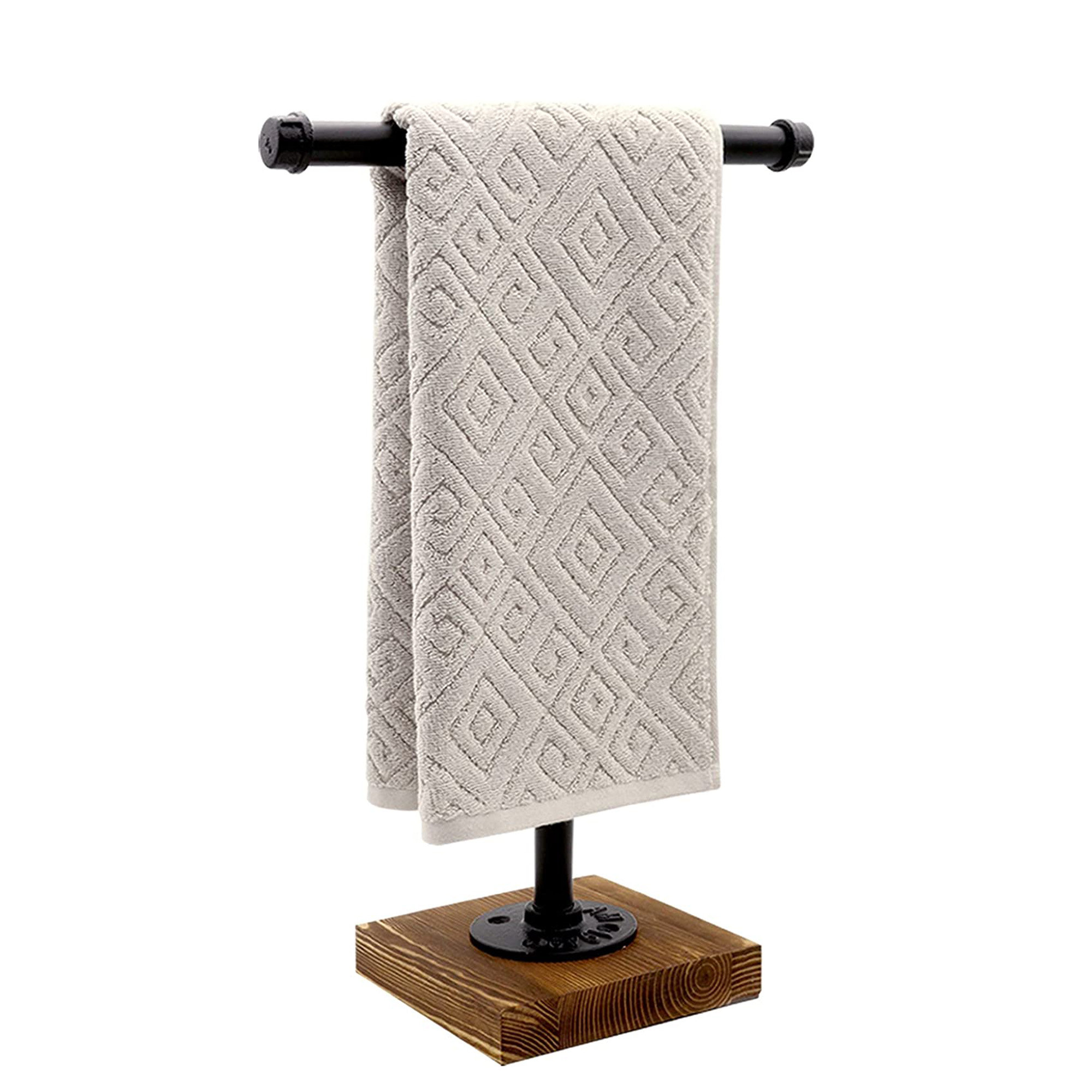 QIANXI Wood Towel Stand | Wayfair