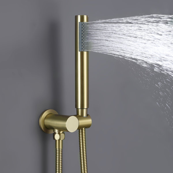 Selected Two Handles Shower Faucet Rough-In Valve & Reviews | Wayfair