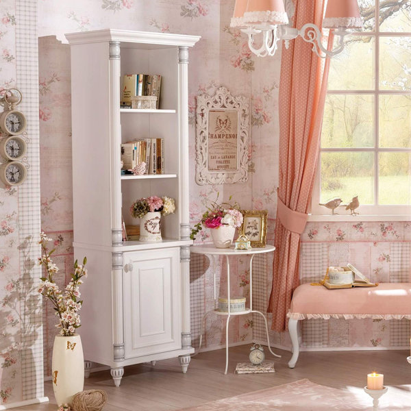 Rosalind Wheeler Whitby 186.5cm H x 58.5cm W Standard Bookcase ...