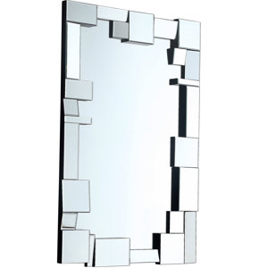 Orren Ellis Reshawn Rectangle Glass Wall Mirror & Reviews | Wayfair