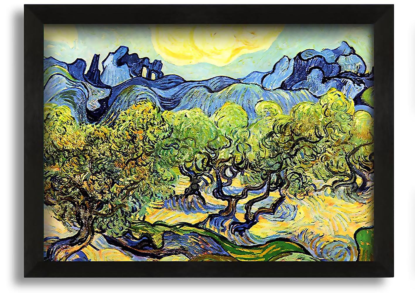 ClassicLiving Van Gogh Landscape With Olive Trees - Picture Frame ...