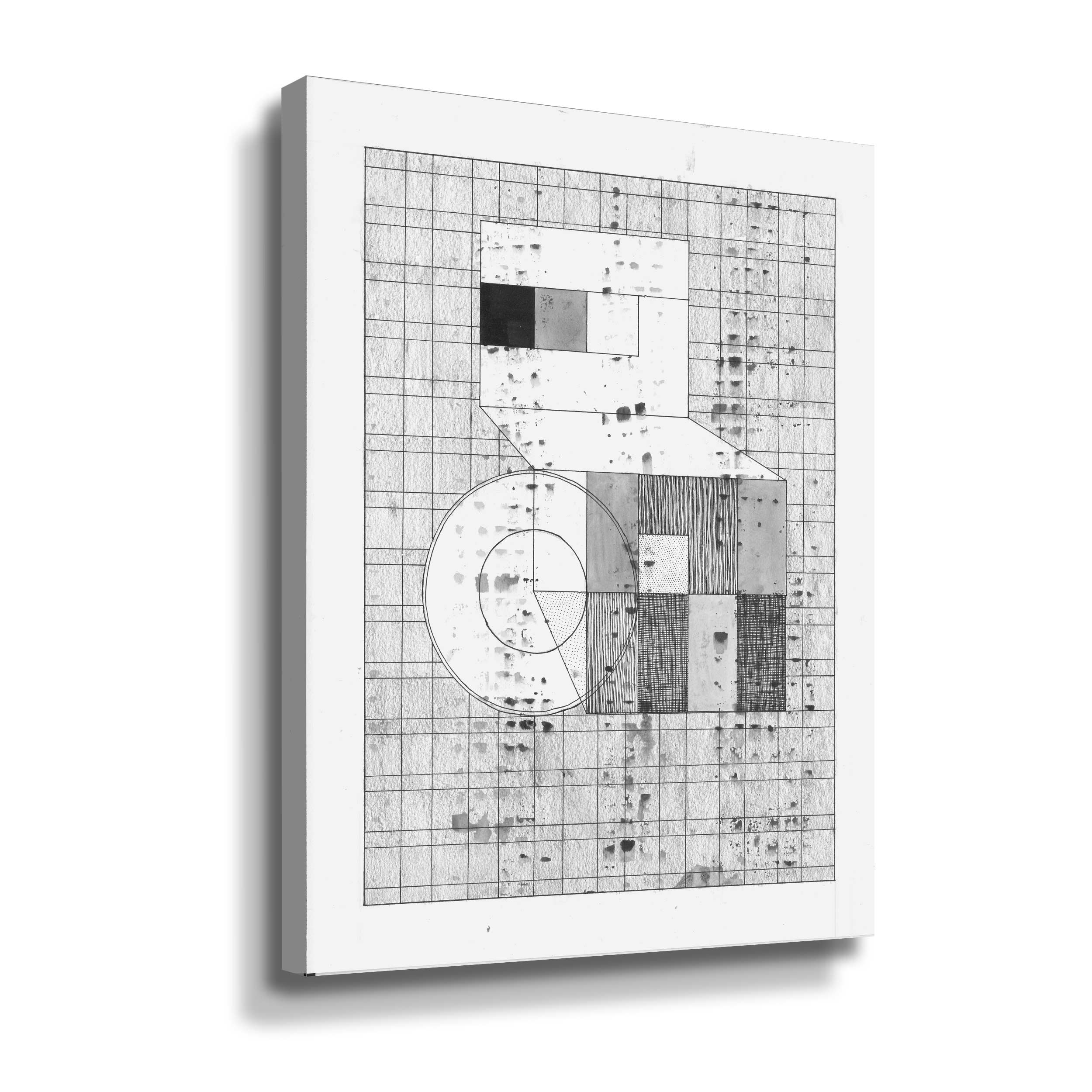Wrought Studio 12 Chance Drawings Series Two On Canvas Graphic Art ...