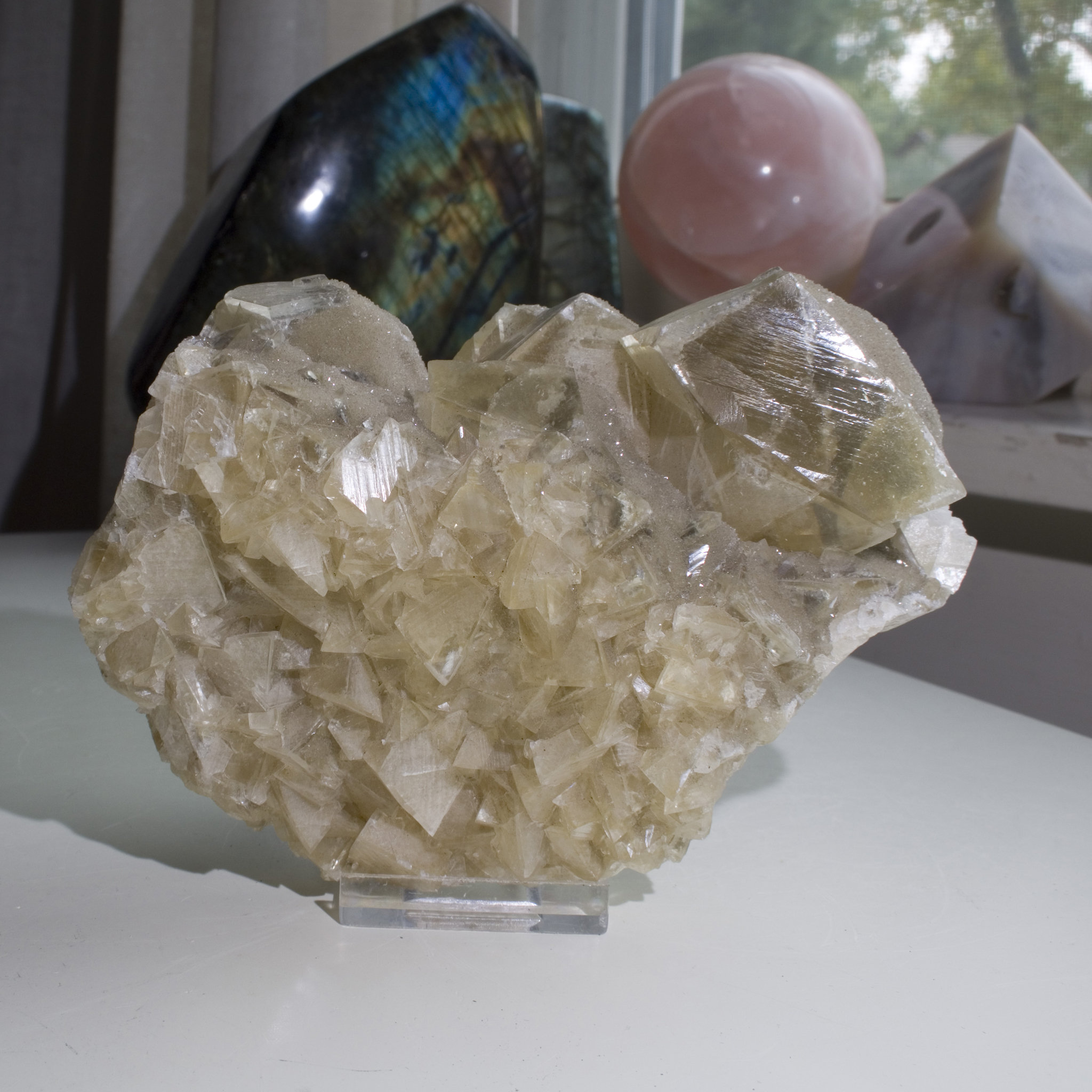 Studio Mineralia Fluorescent Powellite Cluster | Wayfair
