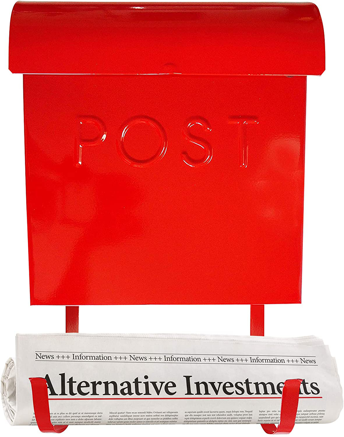 NACH Euro Post Wall Mounted Mailbox & Reviews | Wayfair