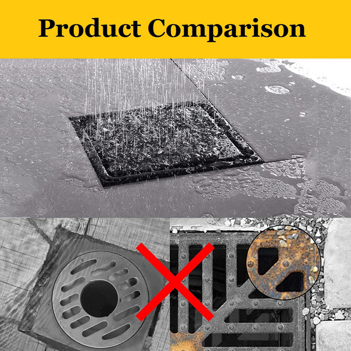 SMARTLET Square Floor Tile-in Shower Drain & Reviews | Wayfair