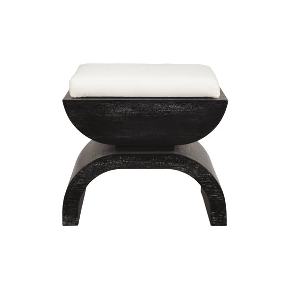 WorldsAway Biggs 20'' Tall Vanity Stool & Reviews | Wayfair