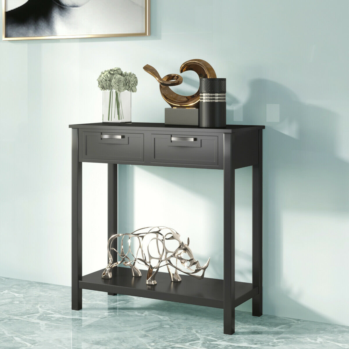 Ebern Designs Abai 32'' Console Table & Reviews | Wayfair