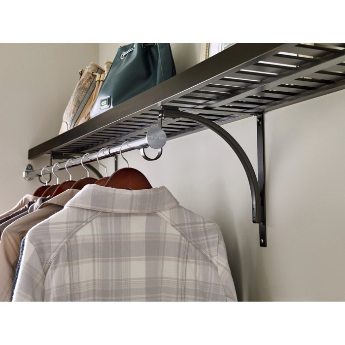 ClosetMaid Premium Wood Shelving Hang Rod & Reviews | Wayfair