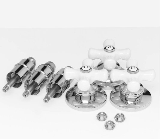 Pfister Porcelain Shower Handle Kit & Reviews | Wayfair