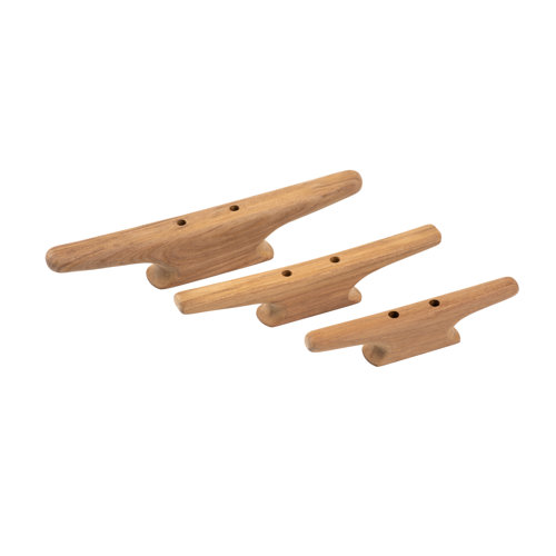 Madison Bay Trading Company Teak Decorative Cleat | Wayfair