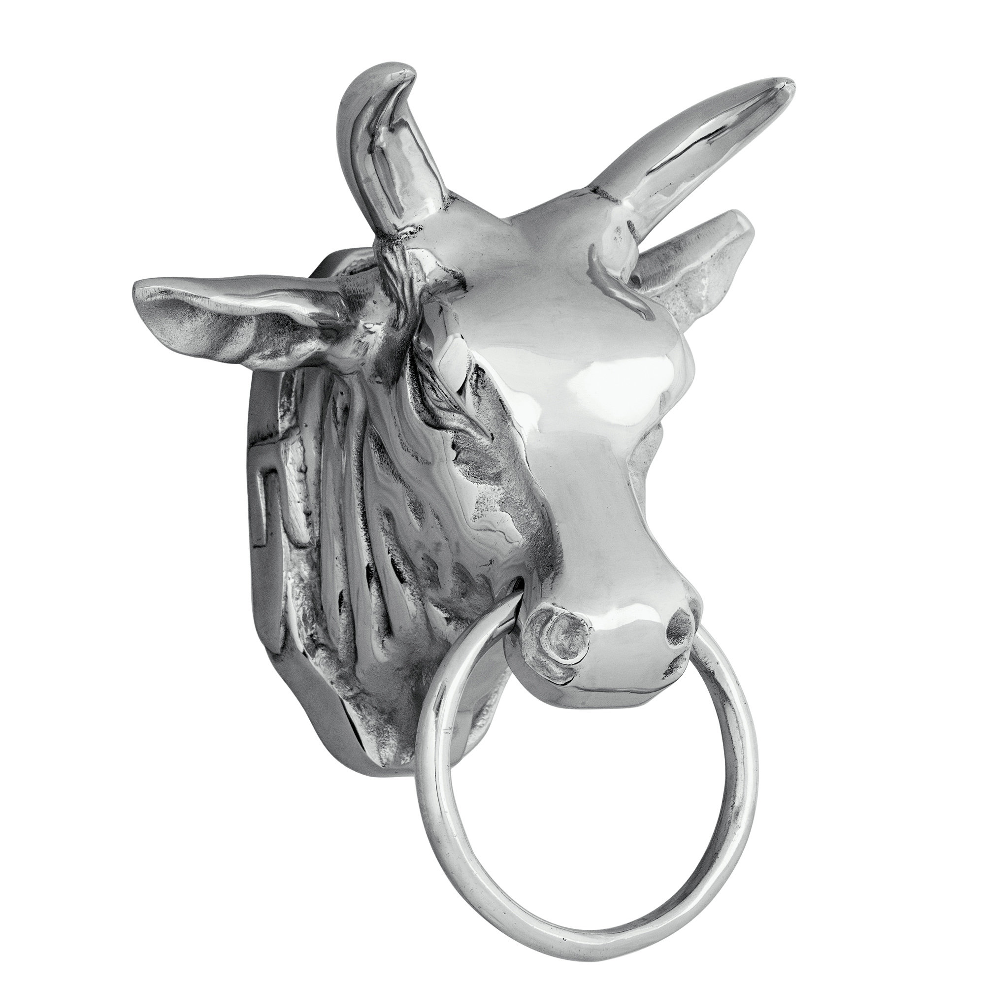MarktSq Mounted Bull Head Wall Decor | Wayfair