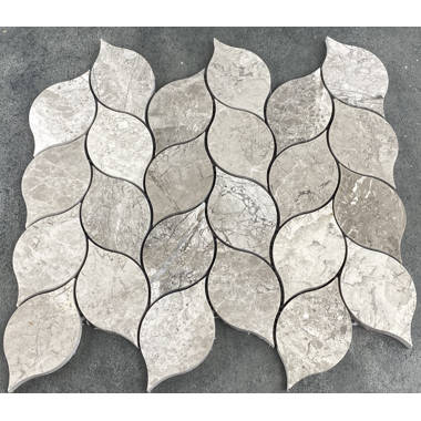 Bloom Stone 2" x 2" Marble Novelty Mosaic Wall & Floor Tile & Reviews ...