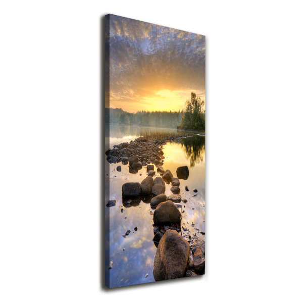 Brayden Studio Lake - Wrapped Canvas Art Prints | Wayfair.co.uk