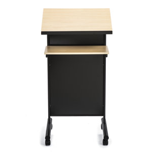 Audio-Visual Direct Wheeled Tabletop Lectern & Reviews | Wayfair
