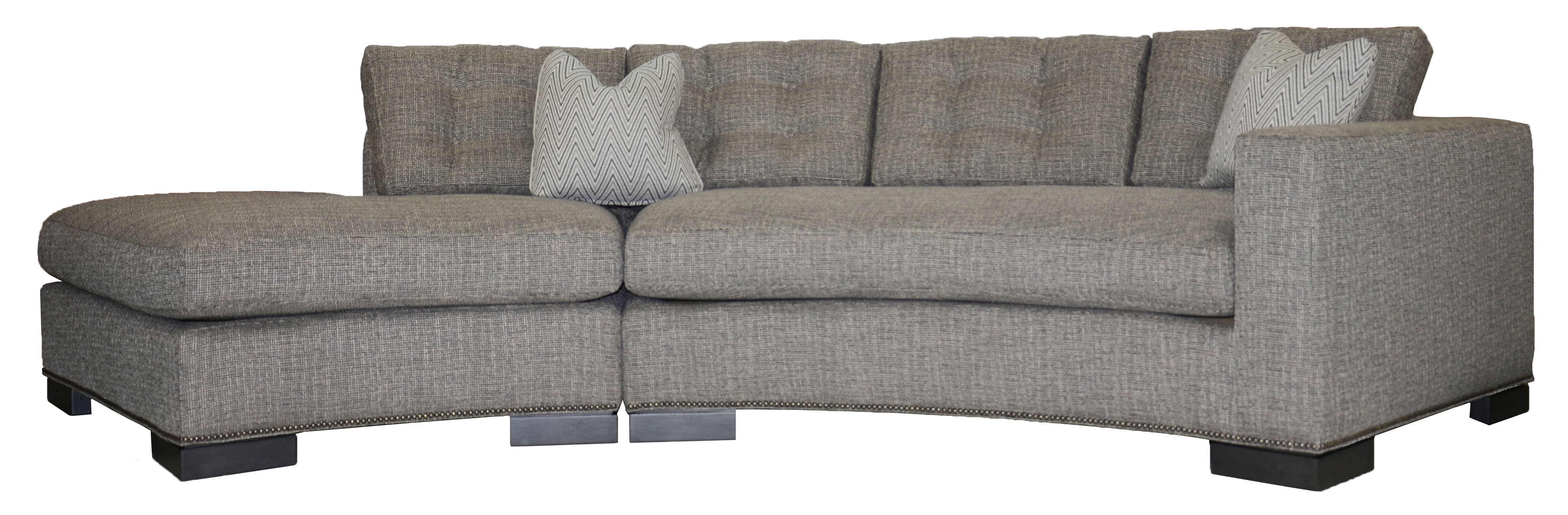 Vanguard Furniture Michael Weiss 2-Piece Loveseat Lounge Sectional ...