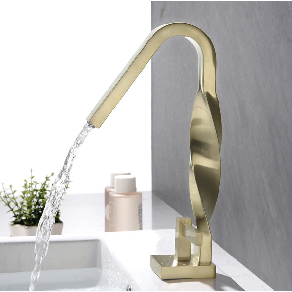 AIWEN Single Hole Faucet Single-handle Bathroom Faucet | Wayfair