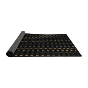 Dakota Fields Machine Woven / Power Loomed Black Rug | Wayfair