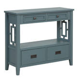 Breakwater Bay Grimball 71" Console Table with 2 Drawers, Long Sofa ...