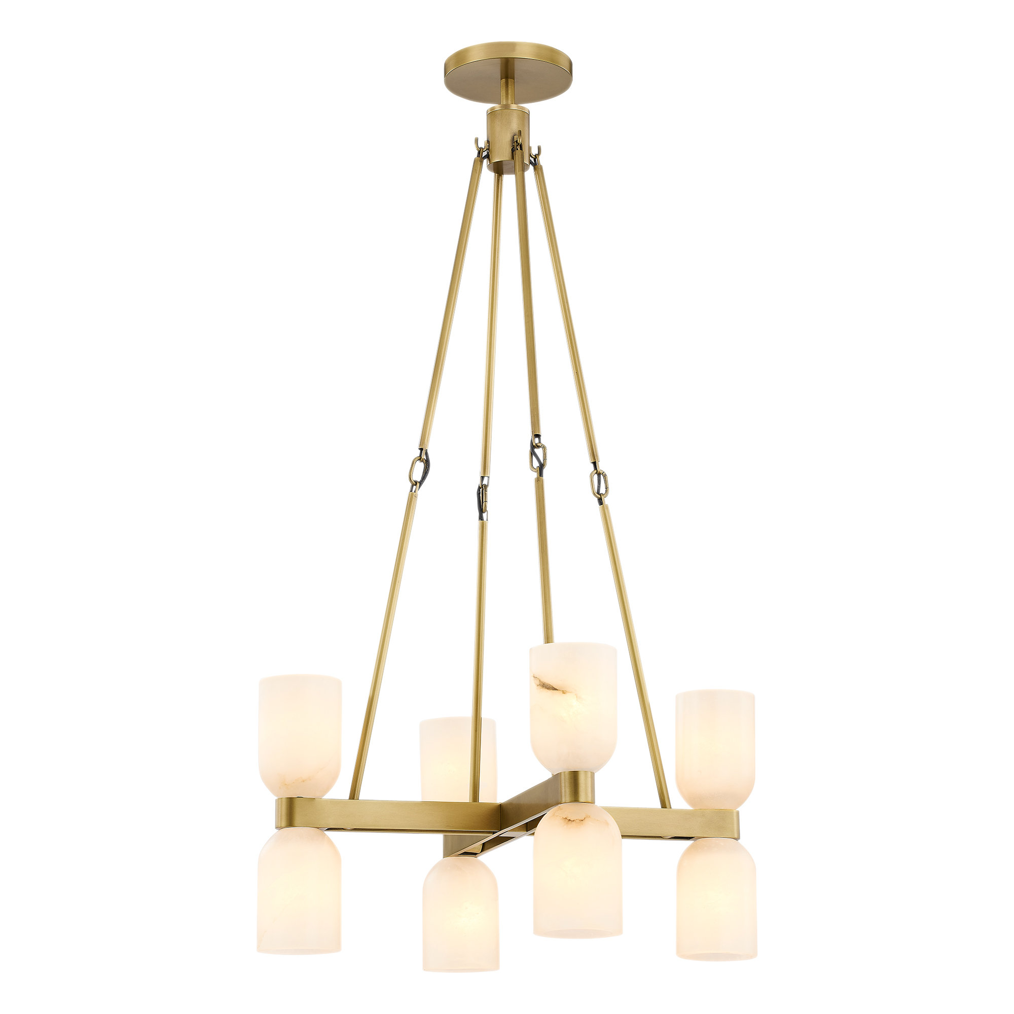 Alora Lighting Lucian 8 - Light Modern Linear Chandelier | Wayfair
