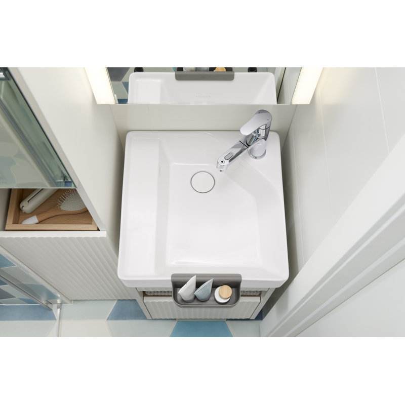 Kohler Spacity 24 In. Fireclay Vanity Top With Integrated Square Sink ...