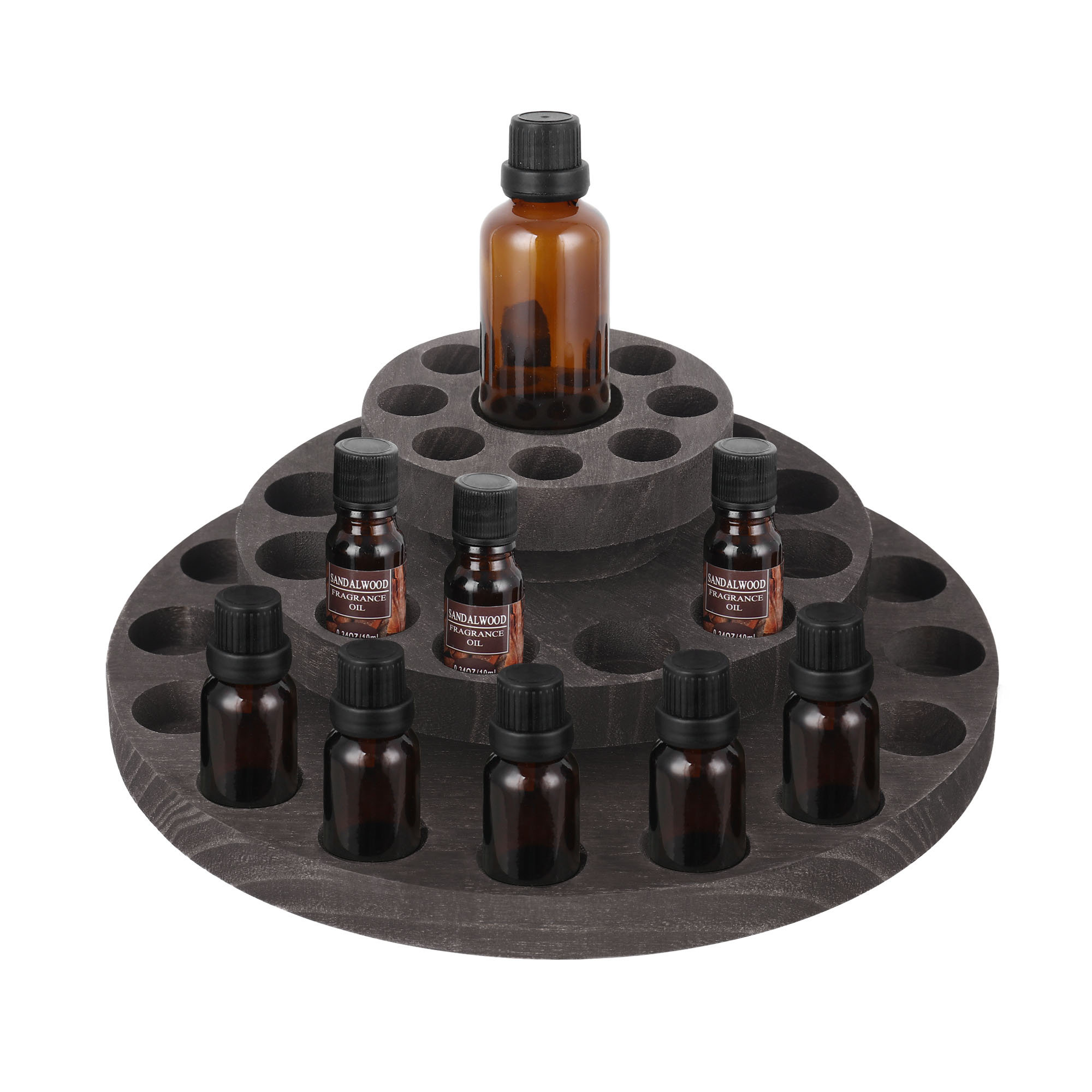 Gracie Oaks Lowney Rotating Essential Oil Storage Rack | Wayfair