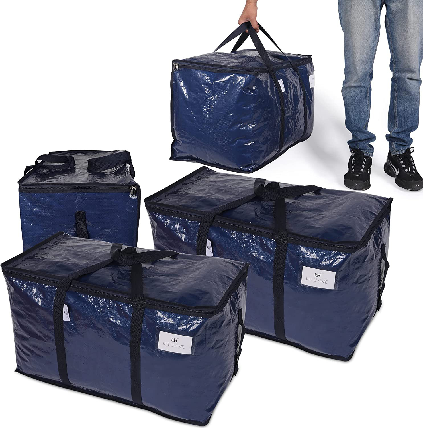 Rebrilliant Plastic Storage Bag Set | Wayfair