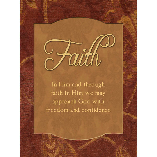 Wildon Home® Faith Plaque | Wayfair