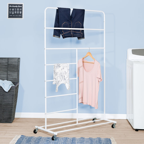 Rebrilliant Multi-Section Free-Standing Drying Rack & Reviews - Wayfair ...