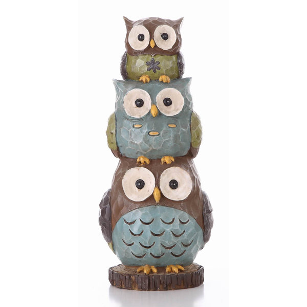 Hi-Line Gift Ltd. Stacking Owls Statue & Reviews | Wayfair