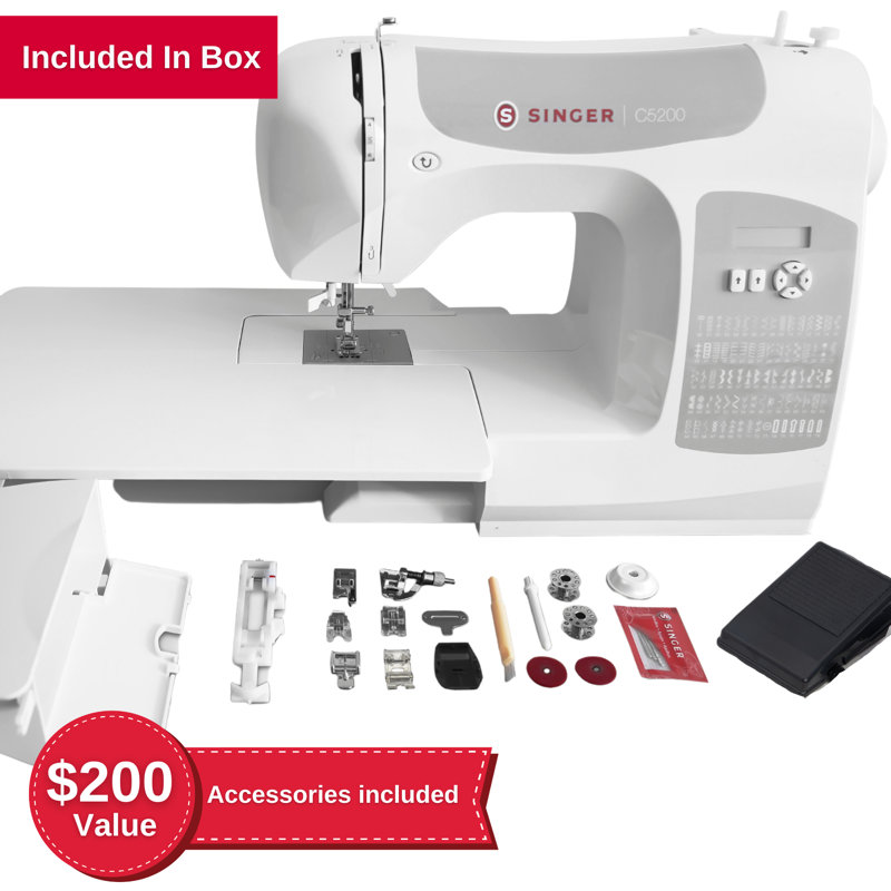 Singer C5200 Computerized Sewing Machine | Wayfair