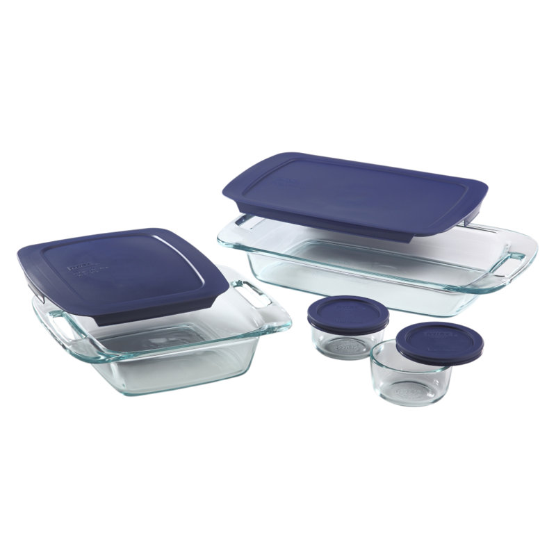 Pyrex Easy Grab 8 Piece Bakeware Set & Reviews | Wayfair