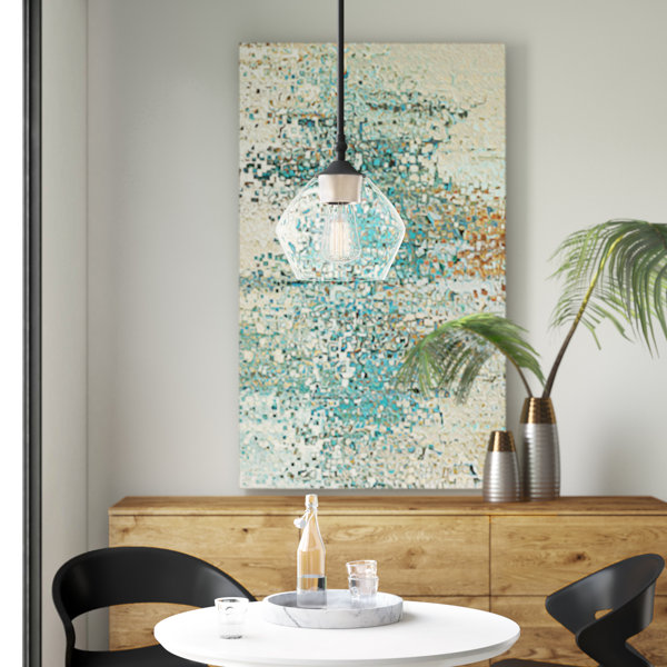 Breakwater Bay Orhan 1 - Light Matte Black Single Pendant & Reviews ...