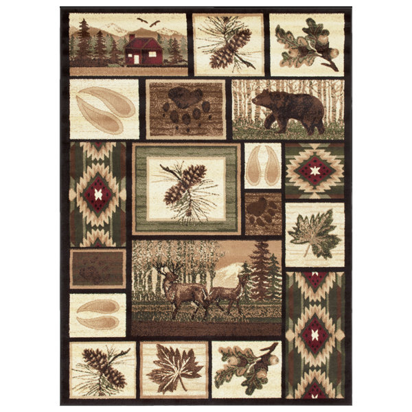 Union Rustic Jeorgi Polypropylene Berber Rug | Wayfair
