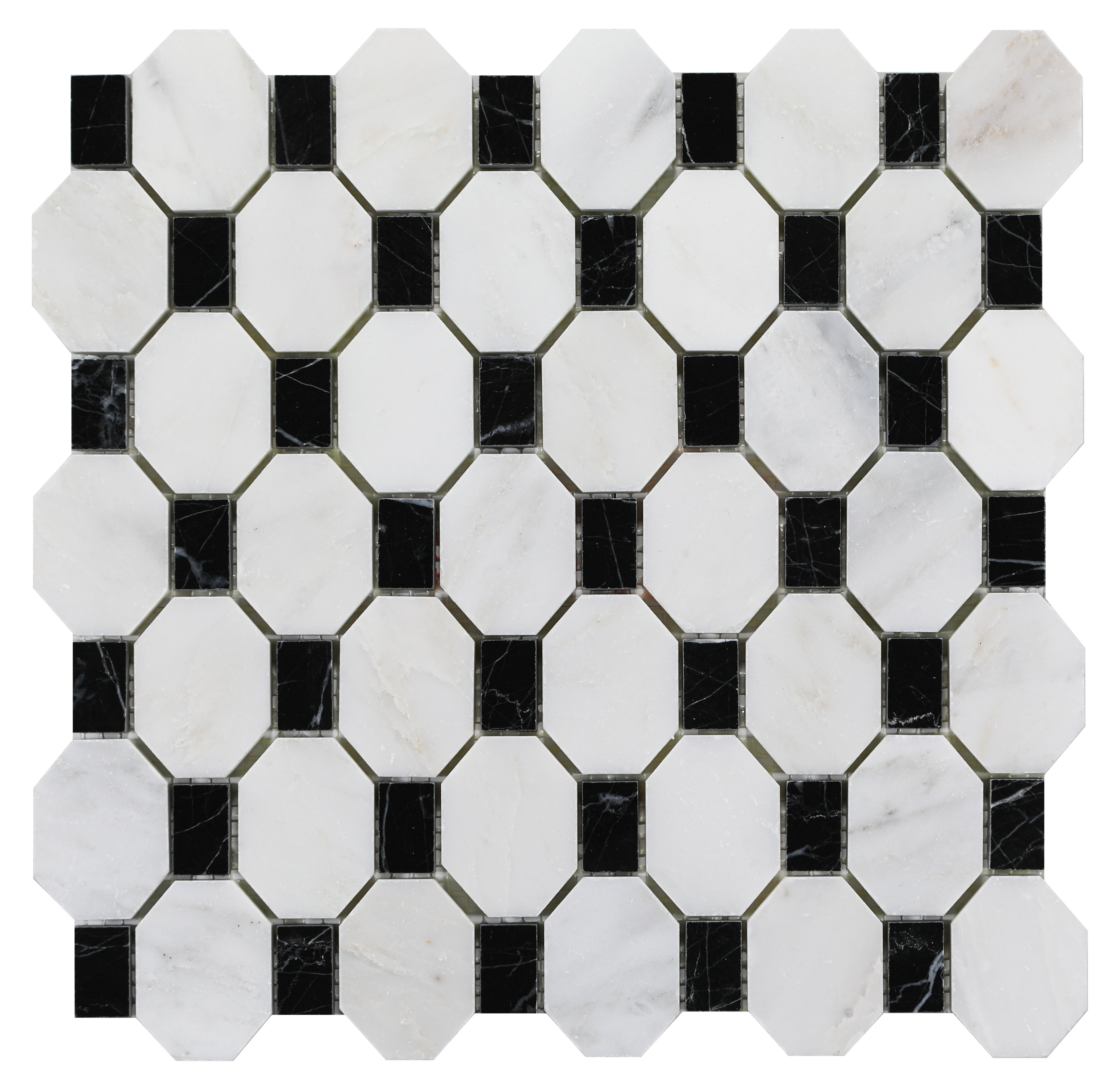 The Tile Square Natural Stone Mosaic Sheet Wall Floor Use Tile | Wayfair
