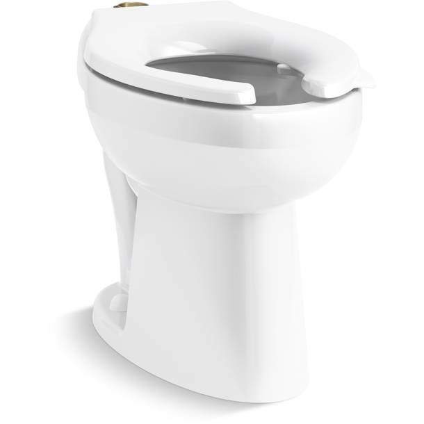Kohler Highcliff Ultra Ada-Height Flushometer Bowl with Top Spud | Wayfair