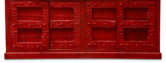 Breakwater Bay Woodland Red Buffet Cabinet 72" | Wayfair