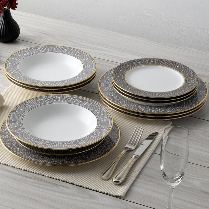 Noritake Infinity Dinner Plates, 11" | Wayfair