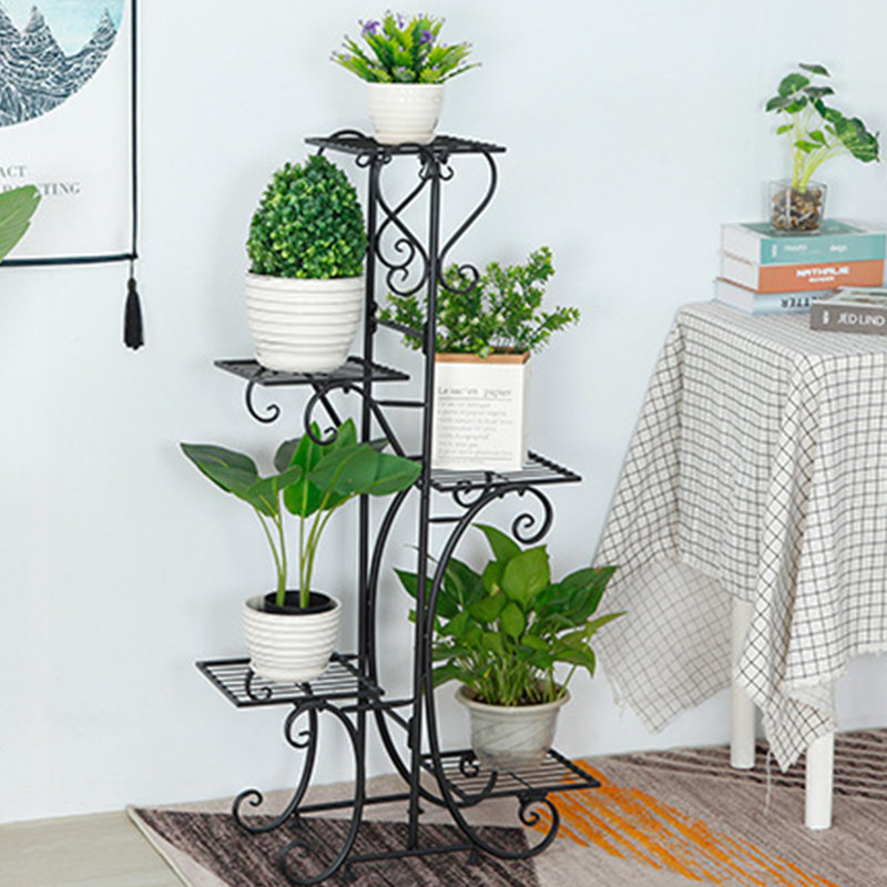 Winston Porter Arrocha Triangular Multi-Tiered Plant Stand - Wayfair Canada