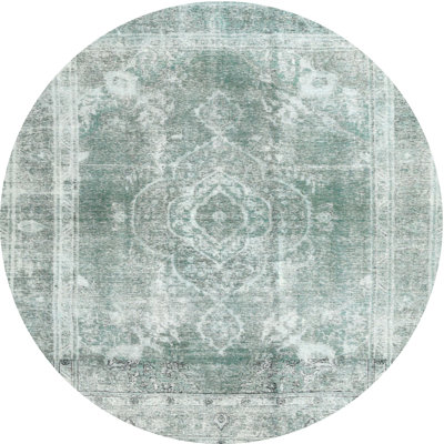 Bless international Sea Green Rug | Wayfair