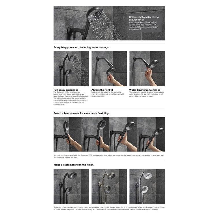 Kohler Statement 60" Shower Hose | Wayfair