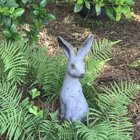 Wind & Weather Tall Sitting Bunny Statue & Reviews | Wayfair
