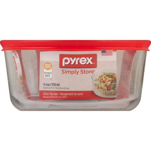Pyrex Storage Plus Dish 32 Oz.Food Storage Container & Reviews | Wayfair
