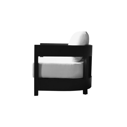 Joss & Main Everlee Patio Chair with Cushions & Reviews | Wayfair