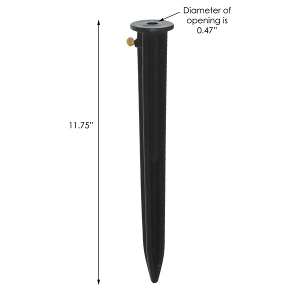 InTheBreeze Heavy Duty Ground Stake | Wayfair