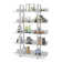 17 Stories Gillenwater 71.65'' H x 47.42'' W Steel Etagere Bookcase ...