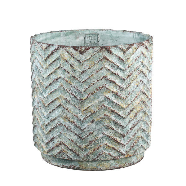 PTMD Collection Baby Blue Cement Pot | Wayfair.co.uk