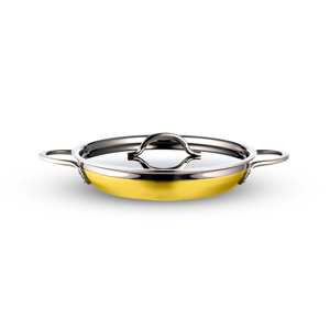 Bon Chef Stainless Steel Saute Pan with Lid | Wayfair
